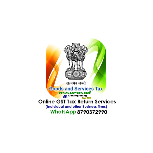 100% Online Services of GST Tax Return & Services in Hyderabad, India